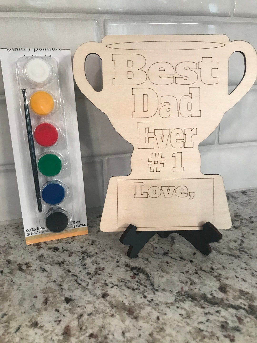 Father’s Day Paint Kit, DIY Paint Kit, Father’s Day Gift, - Etsy