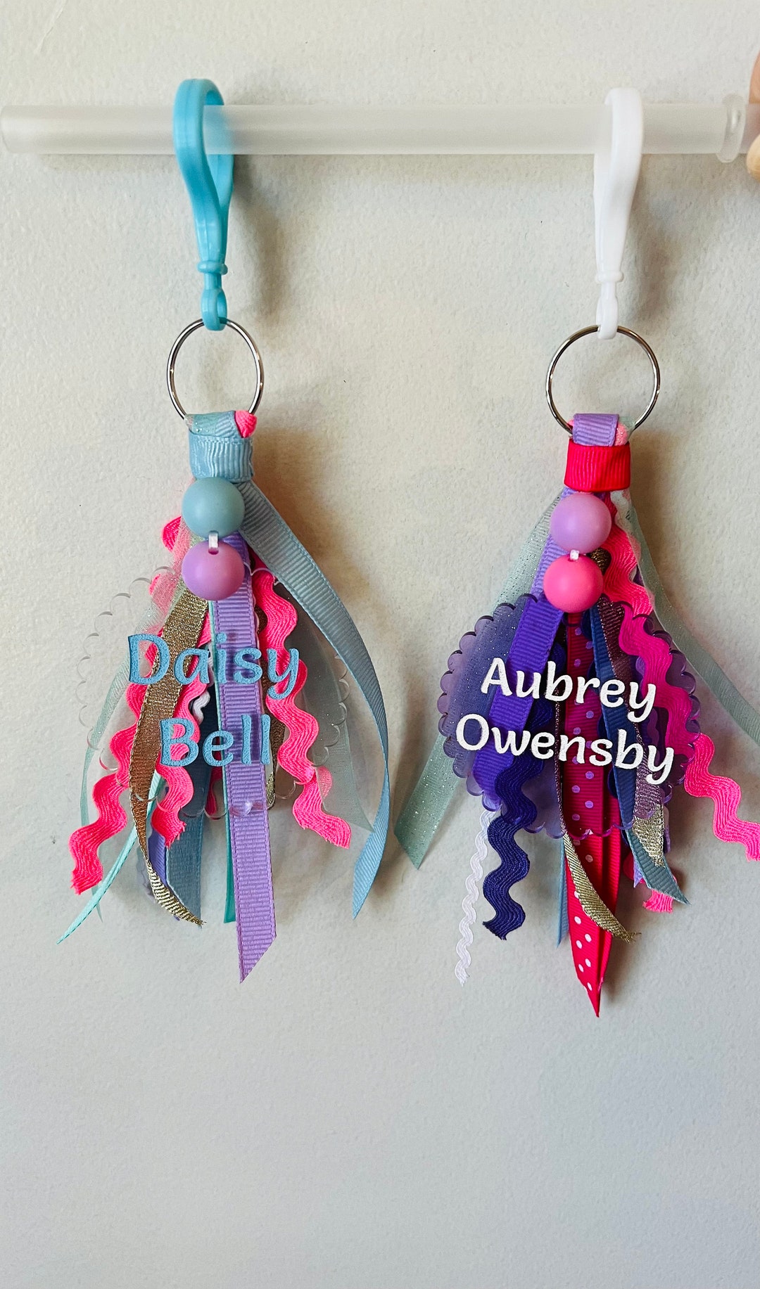 Book Bag Name Charms, Name Charms, Diaper Bag Charms, Bog Bag Charms ...