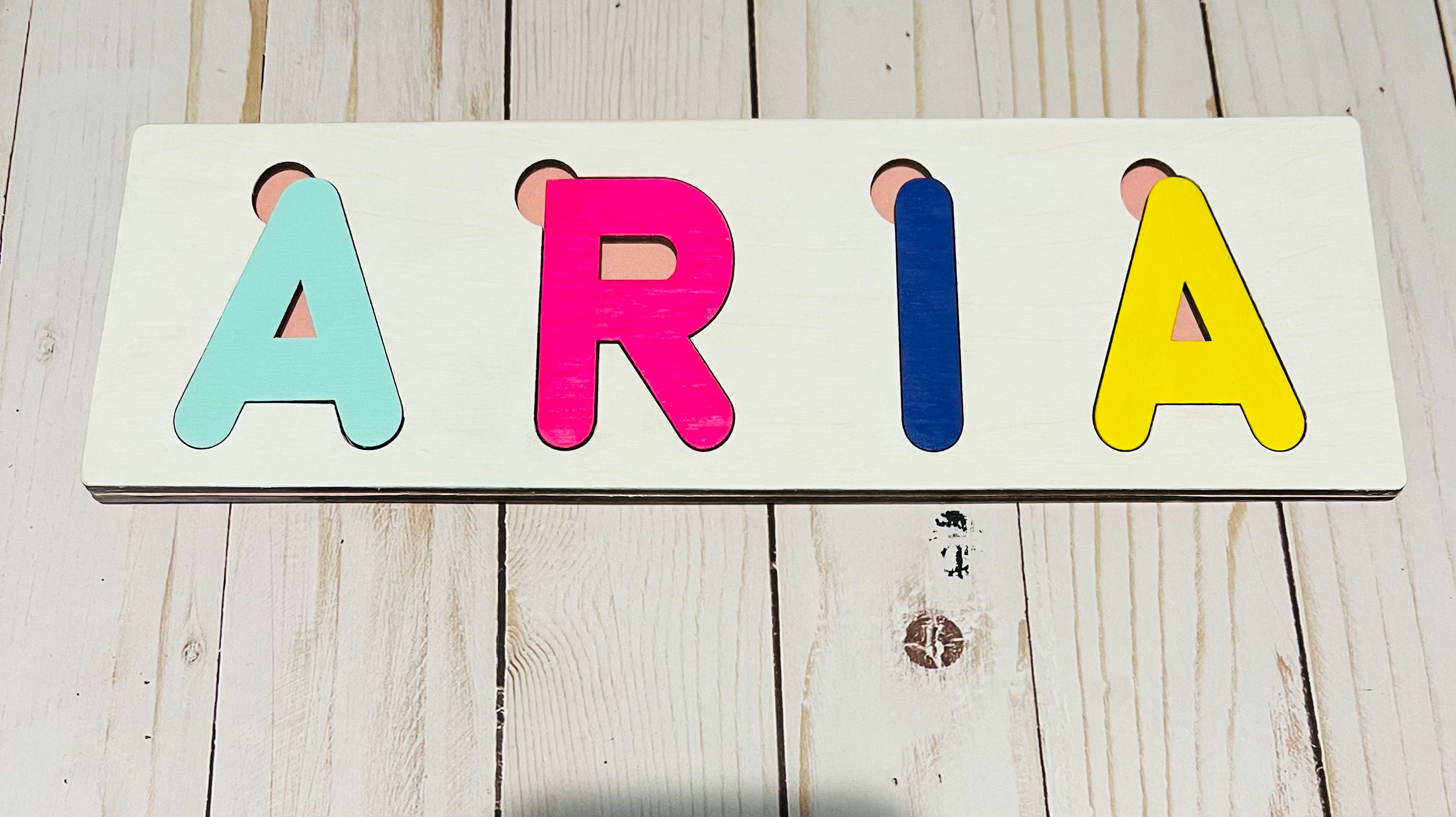 Wood Name Puzzles, Name Puzzles, Puzzles. Personalized Puzzles ...