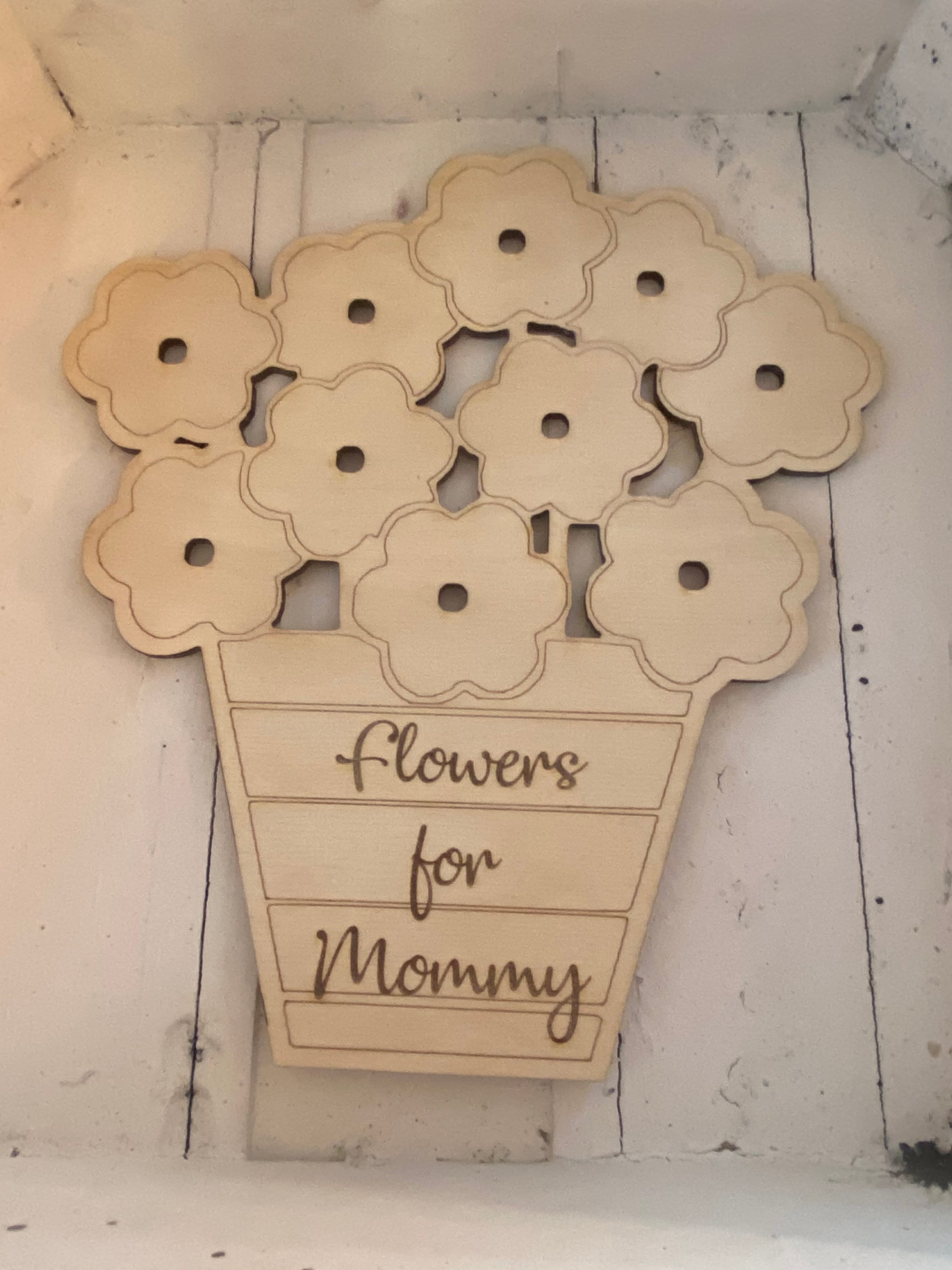 Flower for Mom, Flowers for Grandma, Flower Holder, Kids Craft, Custom ...