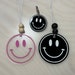 Smiley Face Car Charms, Rear View Mirror Car Charms, Key Chains, Smiley ...