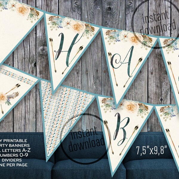 Tribal Banner - Etsy