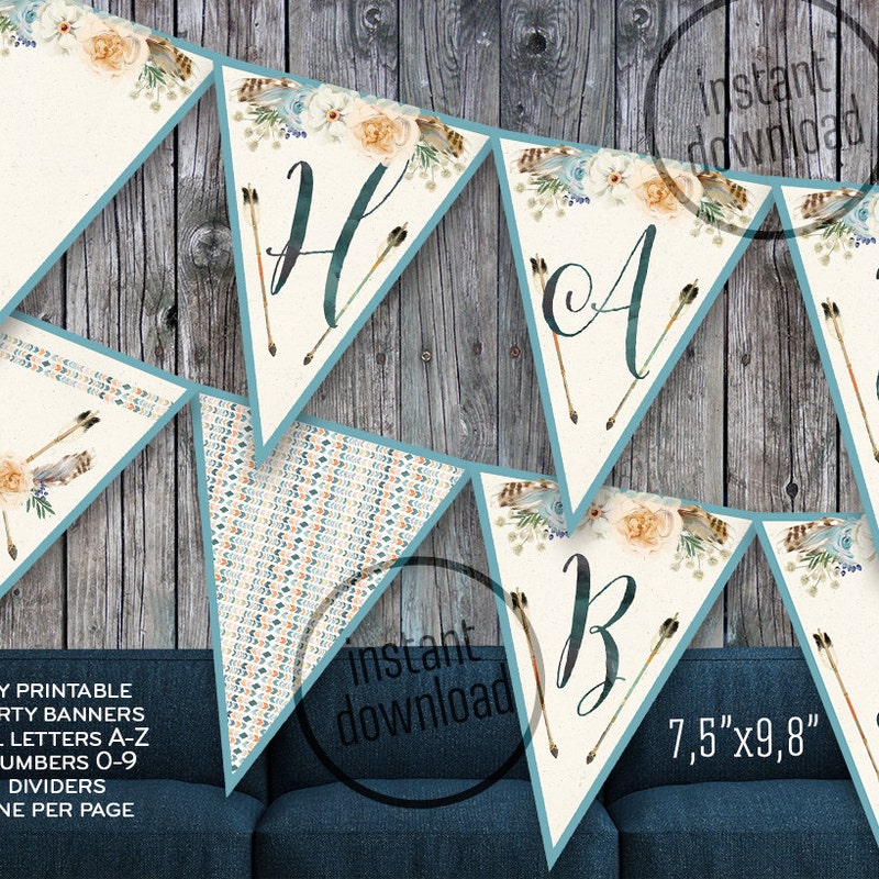 Tribal Banner - Etsy