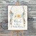 Welcome Sign 16x20 Dreamcatcher Baby or Bridal Shower Tribal Boho ...
