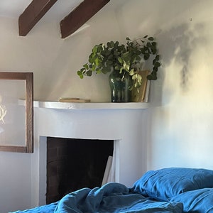 Mediterranean. 3-piece Linen Bedding Set. Linen Duvet Cover | Etsy