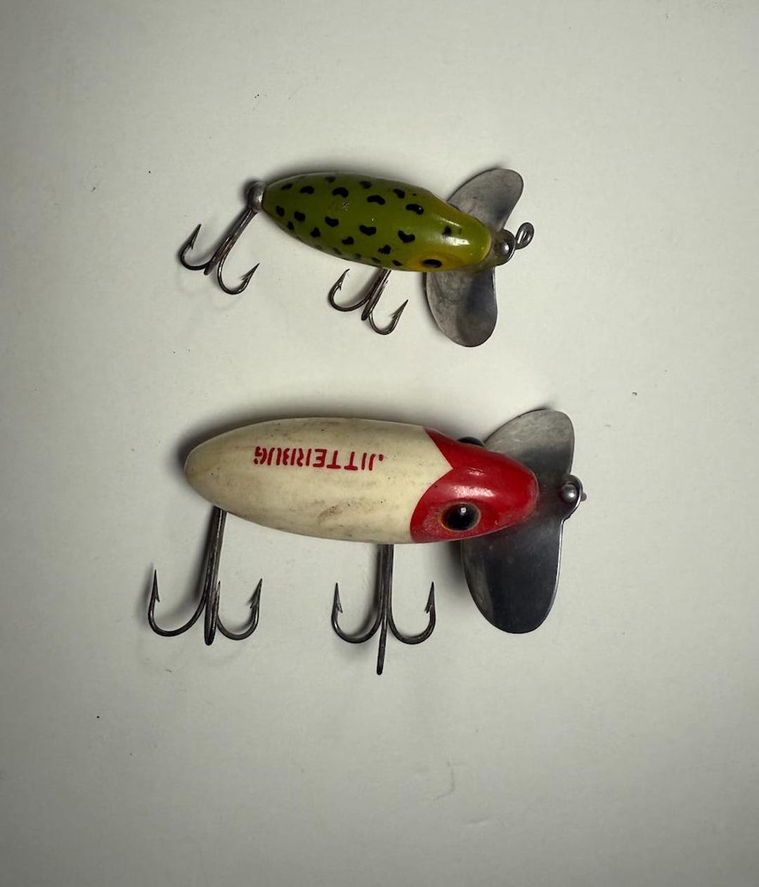 Vintage Jitterbug Lures (2) - Etsy