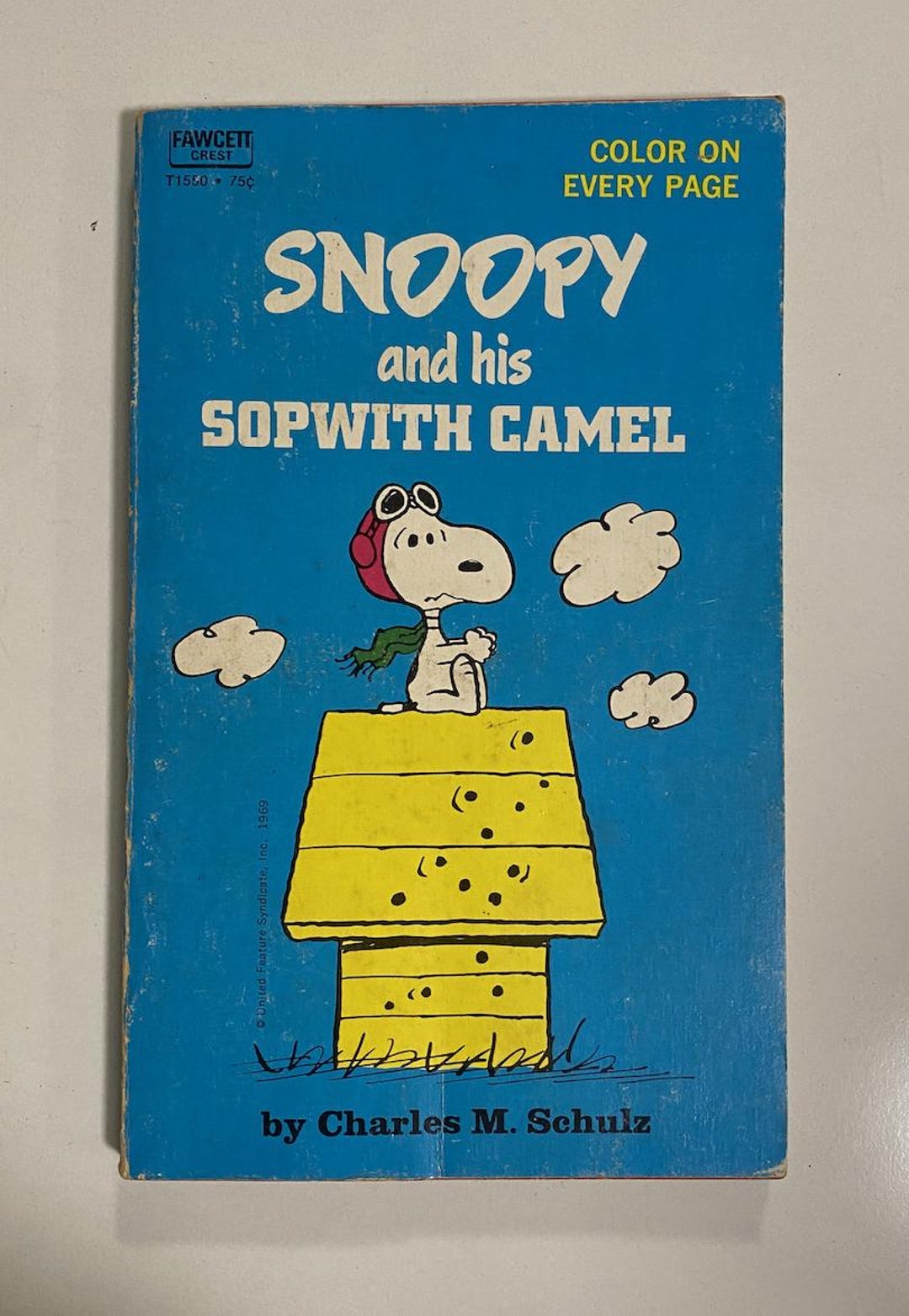 Snoopy and His Sopwith Camel Vintage Book [full Color] - Etsy