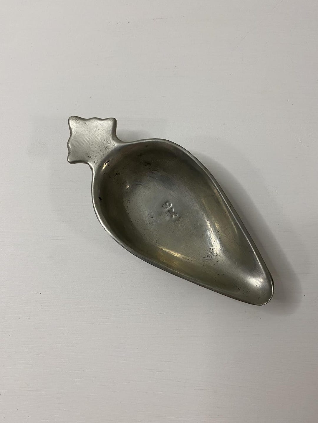 Antique Horchow Collection Old English Pewter Child Feeder (pap Boat ...