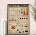 Vintage Hematology Knowledge Poster, Nursing Study Guide, Hematologist ...