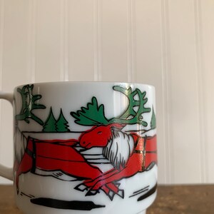 Vintage Japan Christmas Stacking Mugs-set of 4 - Etsy