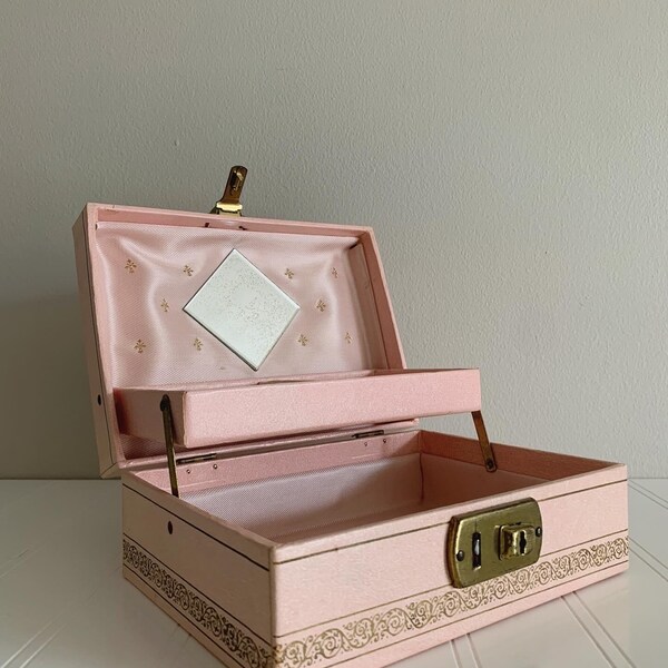 Pink Jewellery Box - Etsy