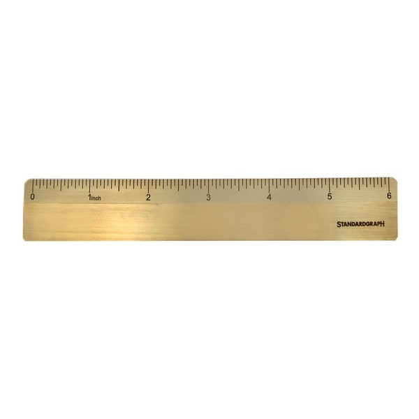 Brass Ruler - Etsy