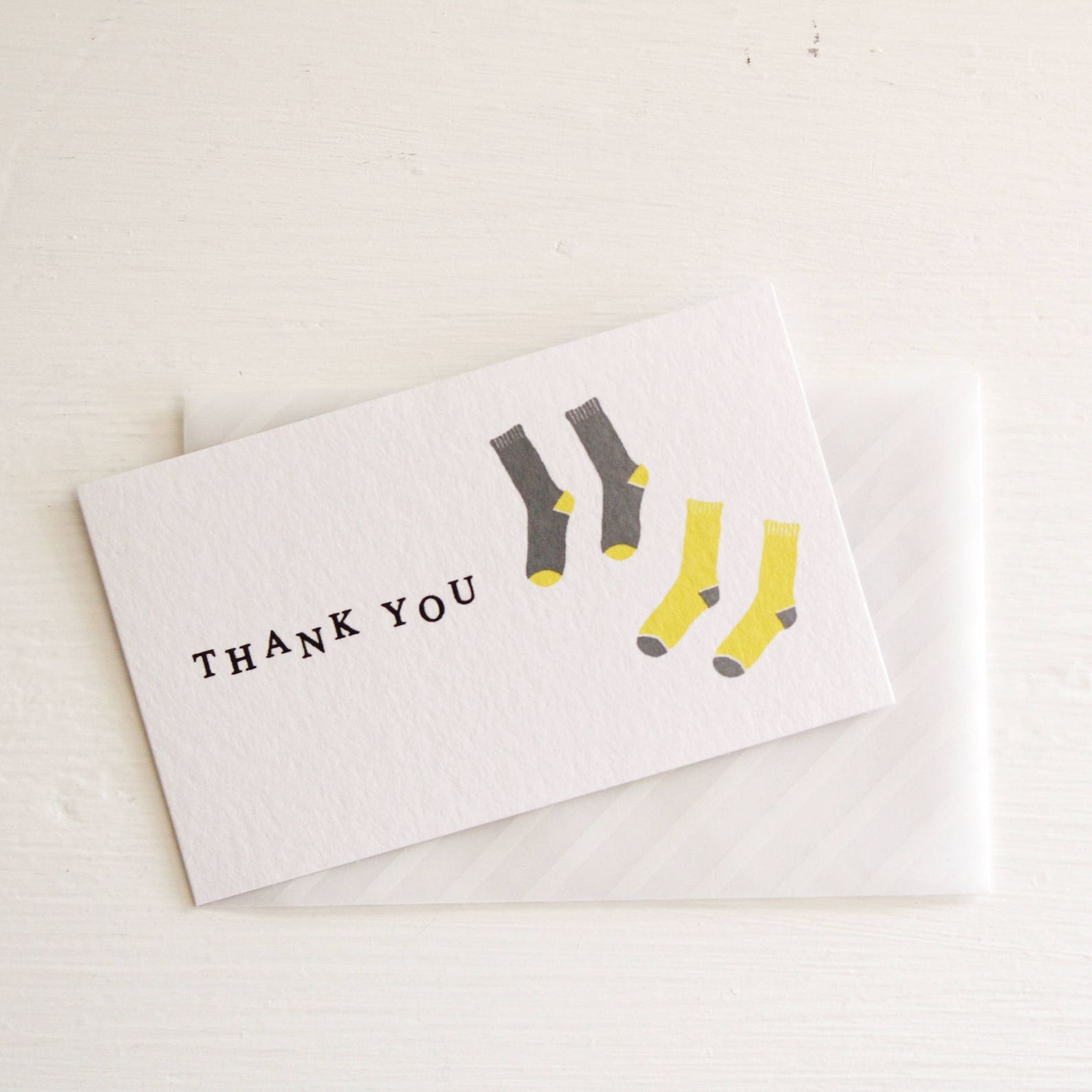 Mini Thank You Note Knitting Thank You Note Mini Greeting - Etsy