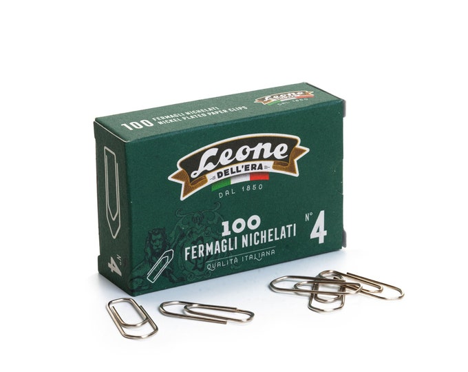 Leone Dell'era: No. 4 Nickel Paper Clips - Etsy