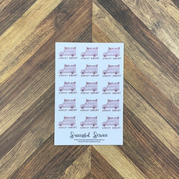 JW Stickers Knock Knock Stickers | Etsy