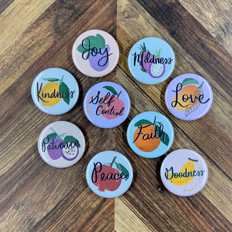 Fruit Buttons - Etsy