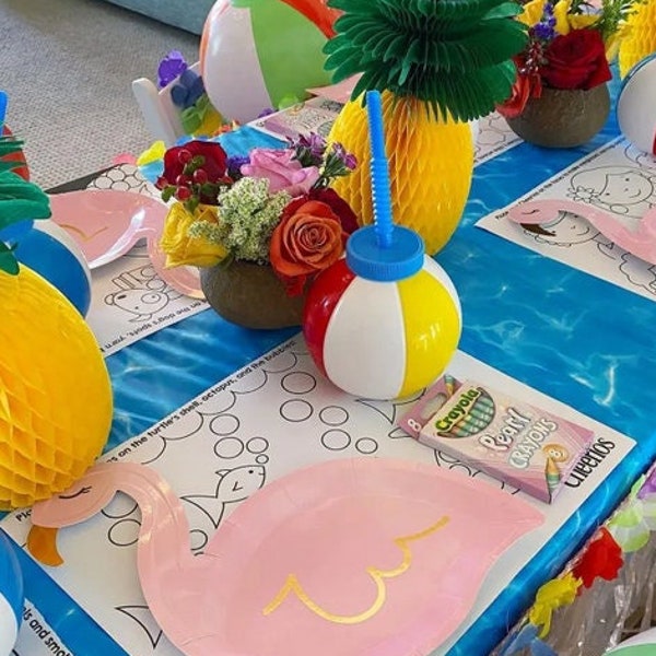 Beach Party Decor - Etsy