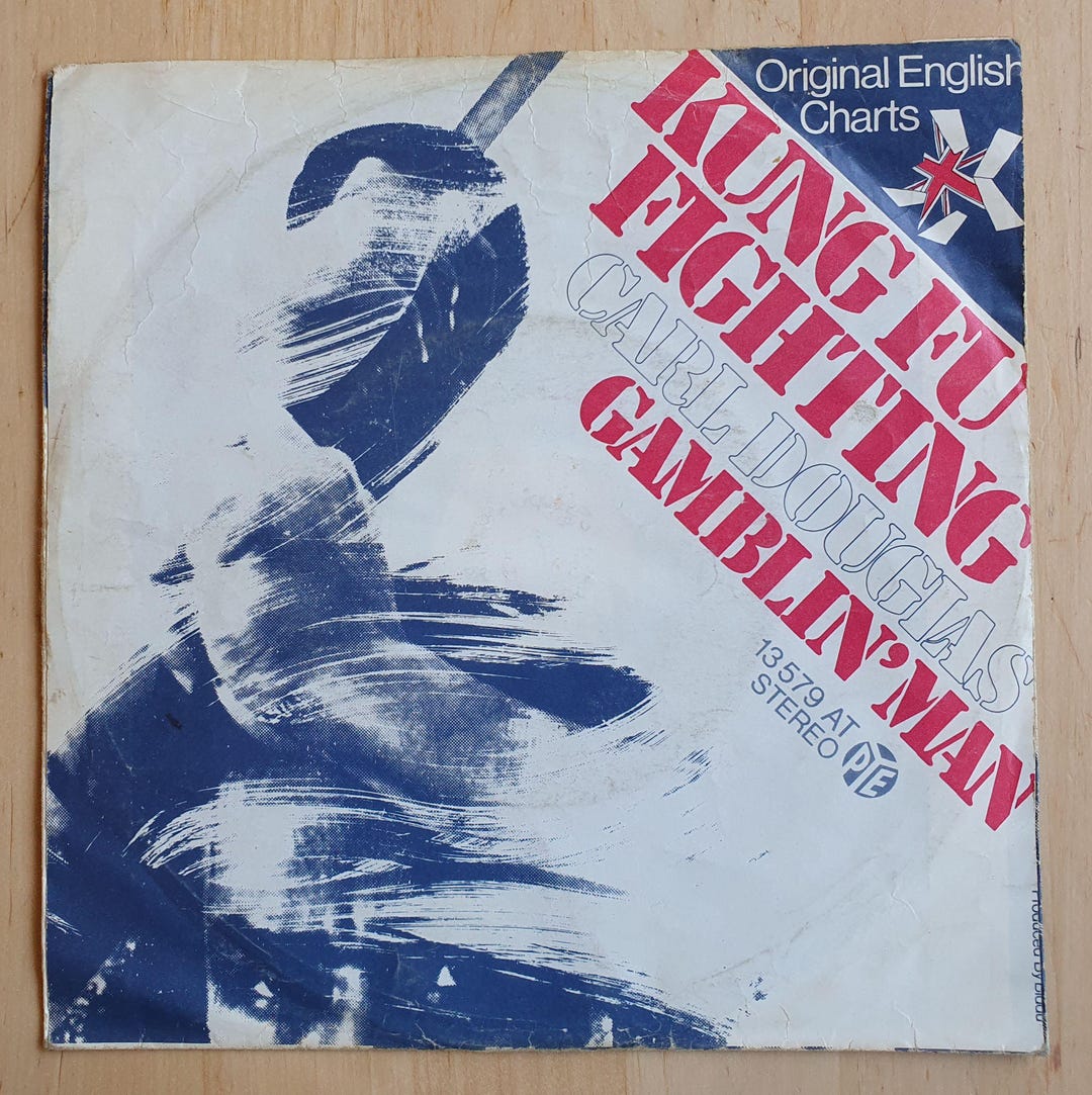 Carl Douglas Kung Fu Fighting Vinyl Single, 1974, Pye Records – 13 579 ...