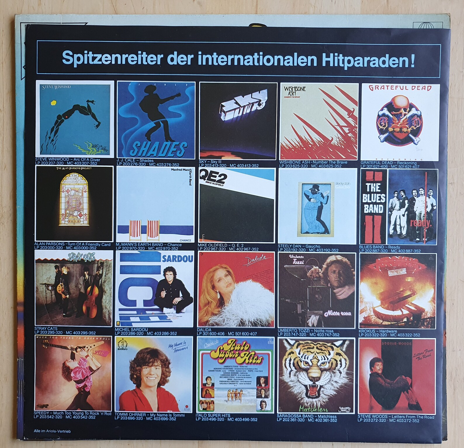 Hit Disco '81 Vinyl Record, Disco Compilation Hits, German Pressing ...