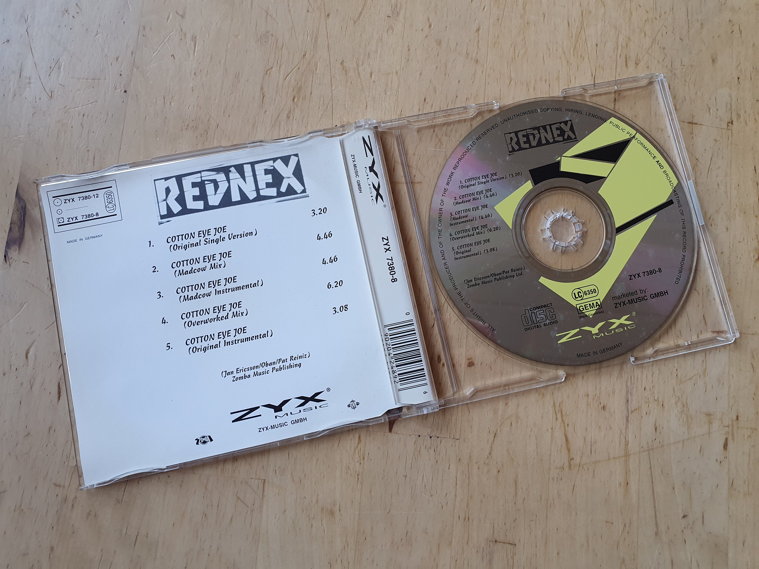 Rednex Cotton Eye Joe CD Single 1990s Music - Etsy