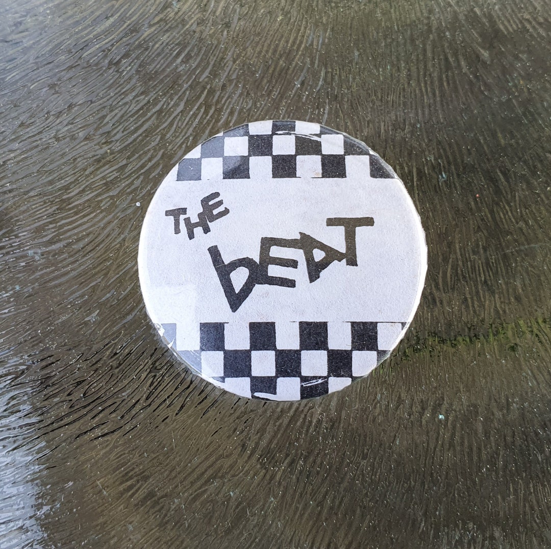 Vintage Pin the Beat, Small Button, Original 1980s - Etsy