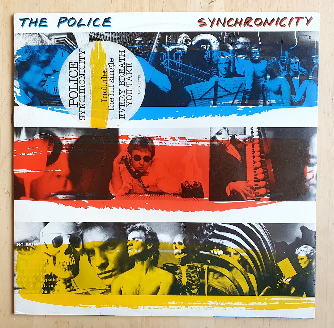 The Police Vinyl Record, Synchronicity, 1986, Dutch Pressing, AMLX ...