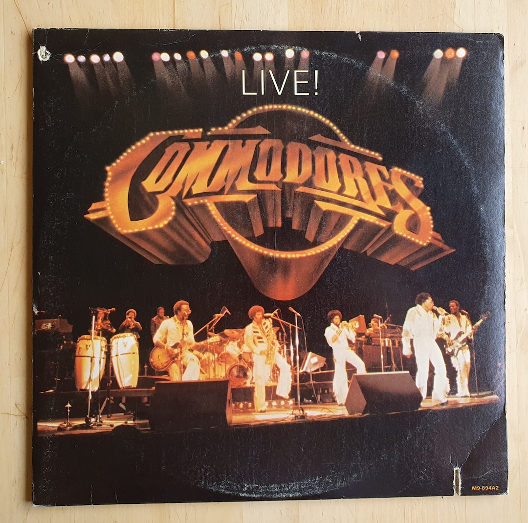 Commodores Live Vinyl Record, Double Album, 1977, Dutch Pressing - Etsy