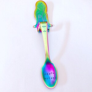 Hand Stamped Mermaid Spoon / Mermaid Gifts / Mermaid Life - Etsy