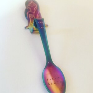 Hand Stamped Mermaid Spoon / Mermaid Gifts / Mermaid Life - Etsy