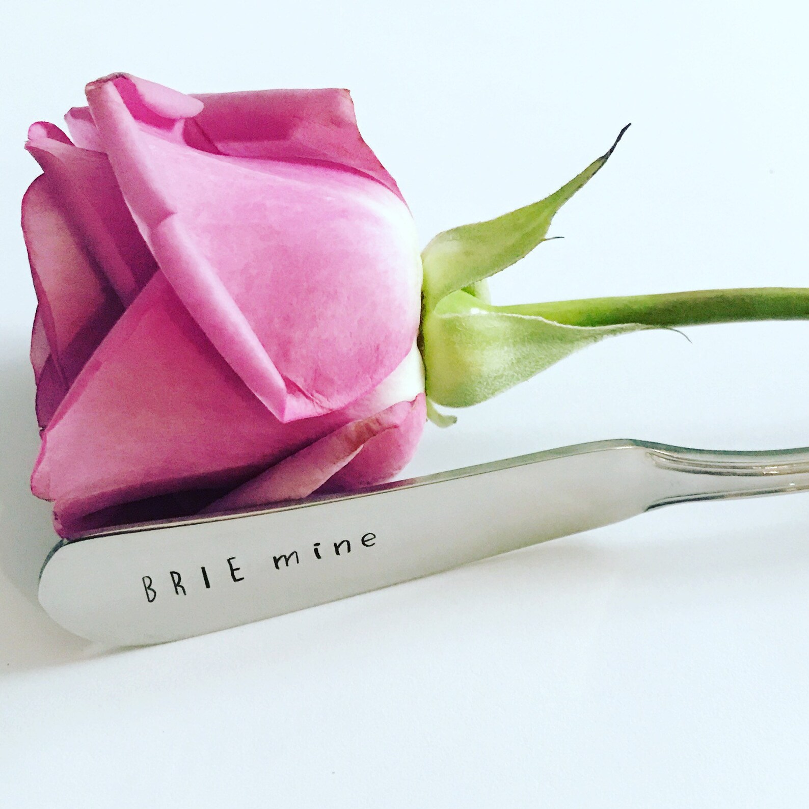 Hand Stamped Cheese Knife / Hand Stamped Knife / Hand Stamped Spreader ...