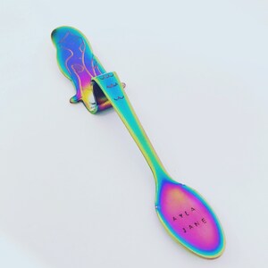 Hand Stamped Mermaid Spoon / Mermaid Gifts / Mermaid Life - Etsy