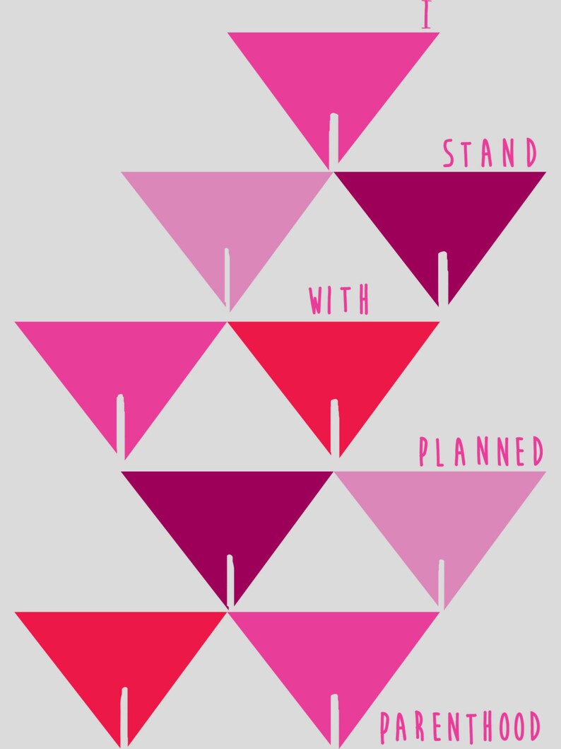 I Stand With Planned Parenthood Mens Graphic Tee on White | Etsy