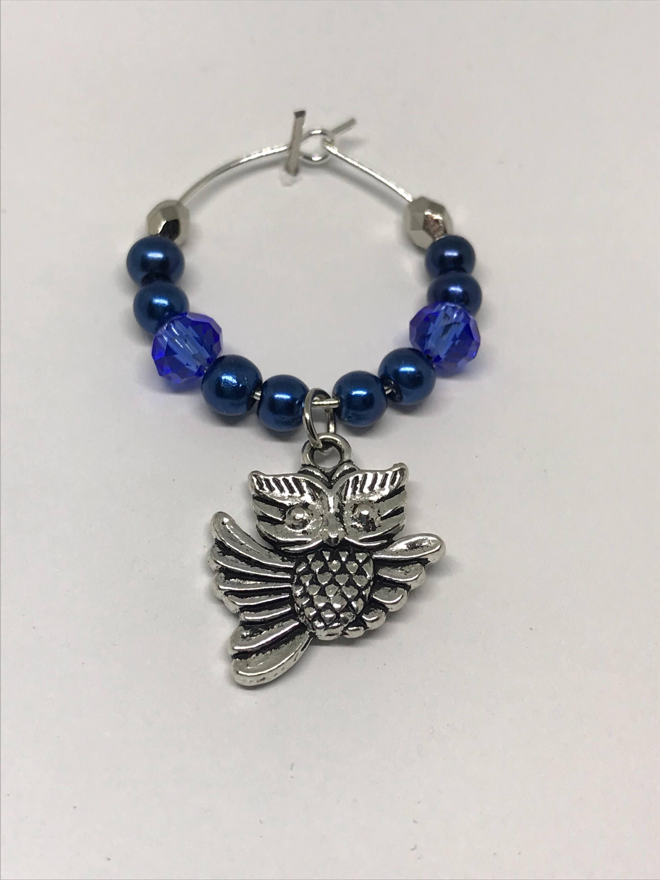 Witch Wizard Wizard Decor Magic Themed Wine Glass Charms - Etsy