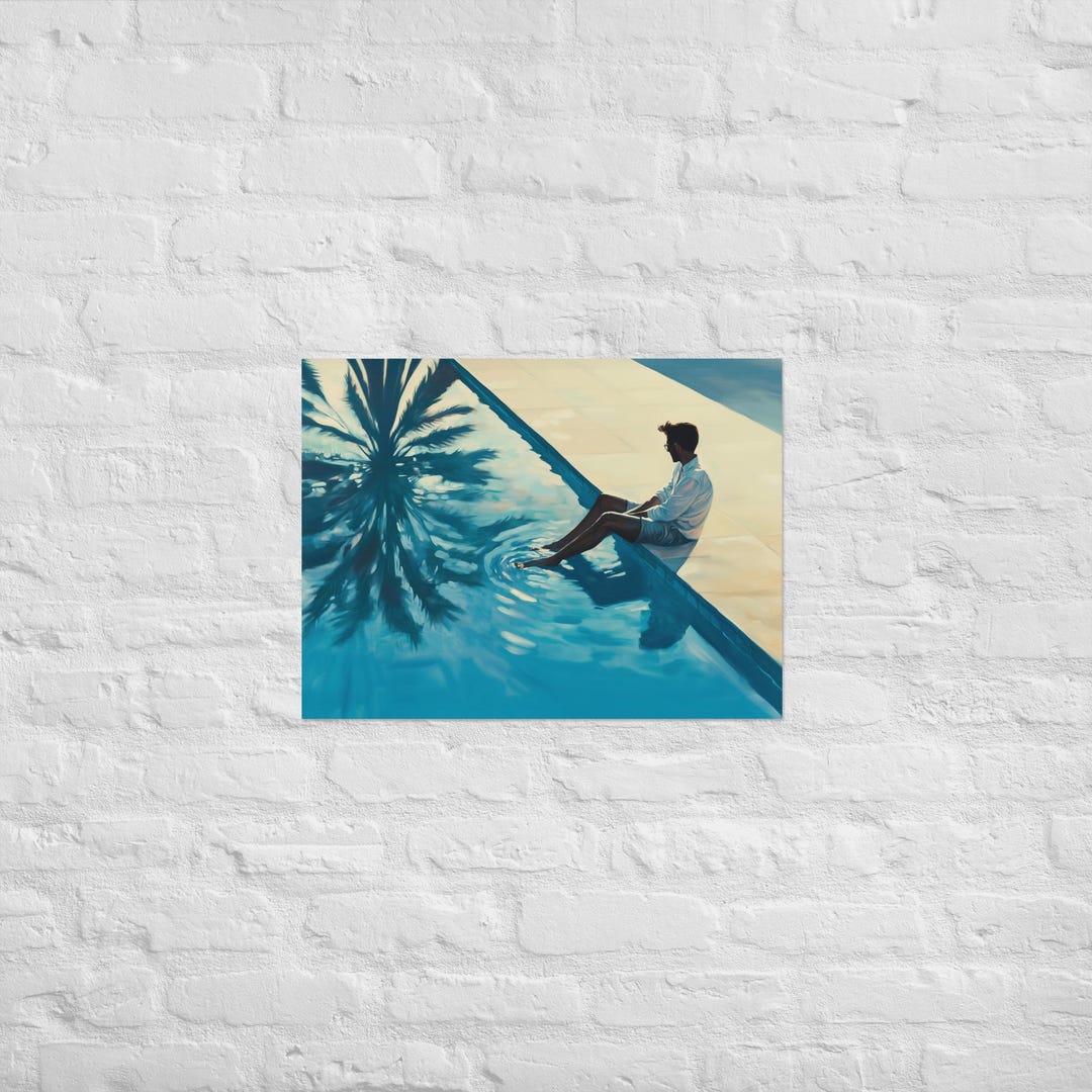 Displacement – Poolside Reflection by John Price | Identity, Transition ...