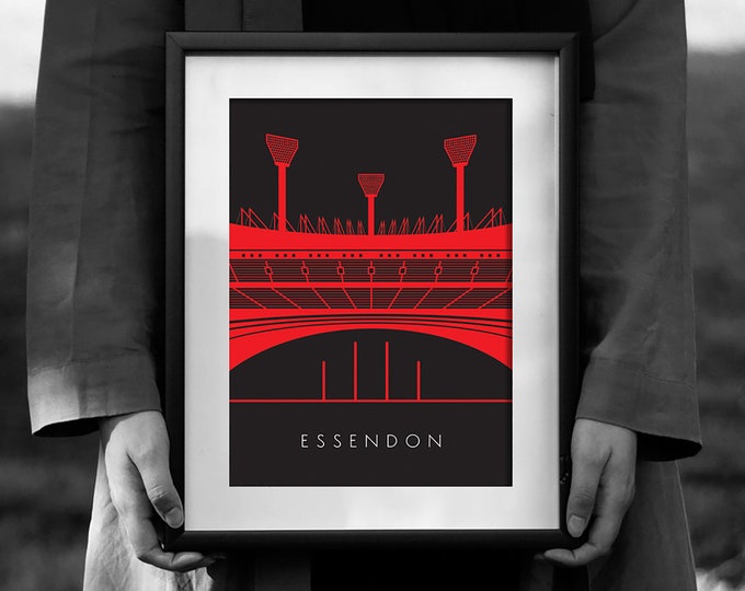 Essendon Football Club Art. Original Artwork Sold Limited Edition Fine ...