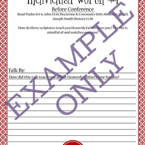 YW Personal Progress Packet 2 With Bonus Bingo Cards - Etsy Canada