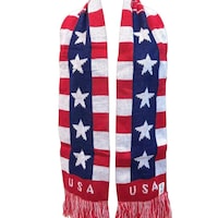 American Flag Scarf Stars and Stripes Long Scarf - Patriotic Design, 28 ...
