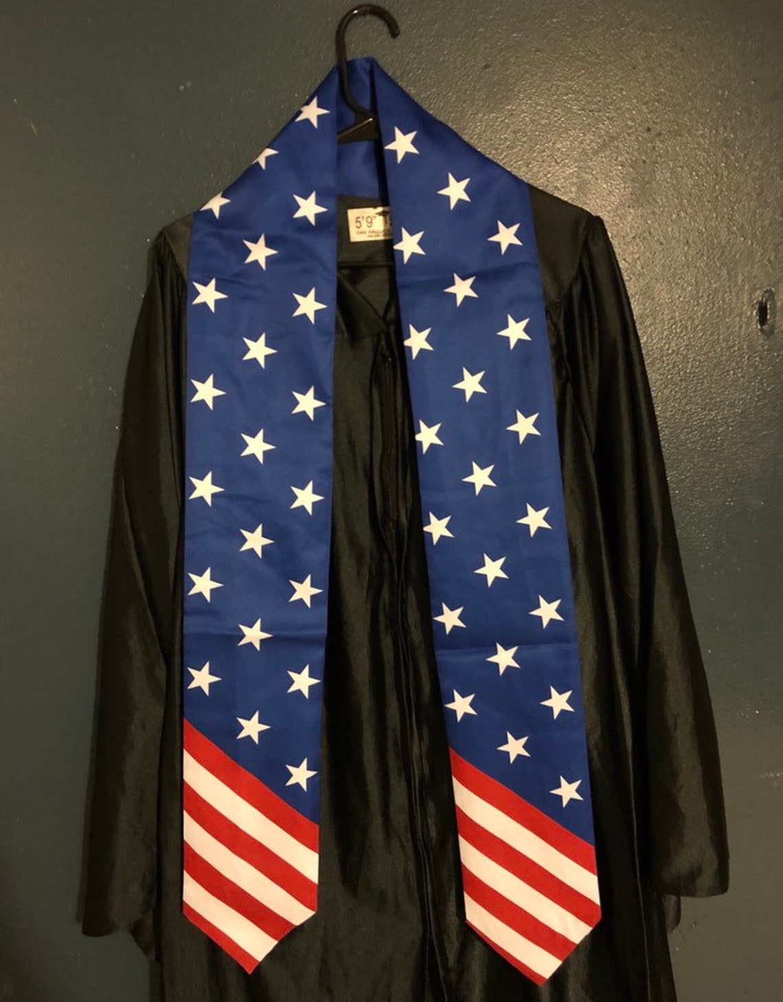 Country Flag Graduation Stole/sash United States of America | Etsy