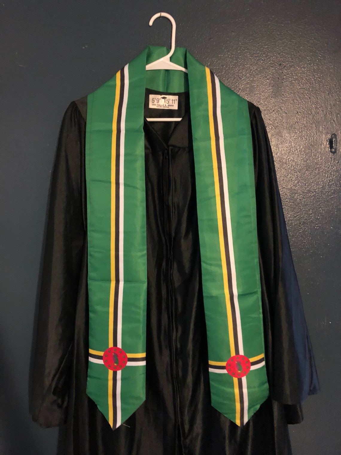 Country Flag Graduation Stole/sash Dominica - Etsy
