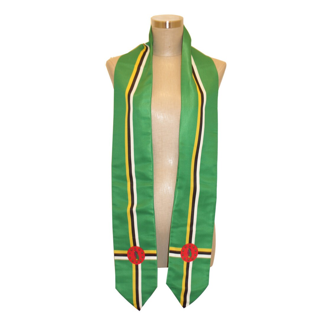 Country Flag Graduation Stole/sash - Dominica - Etsy