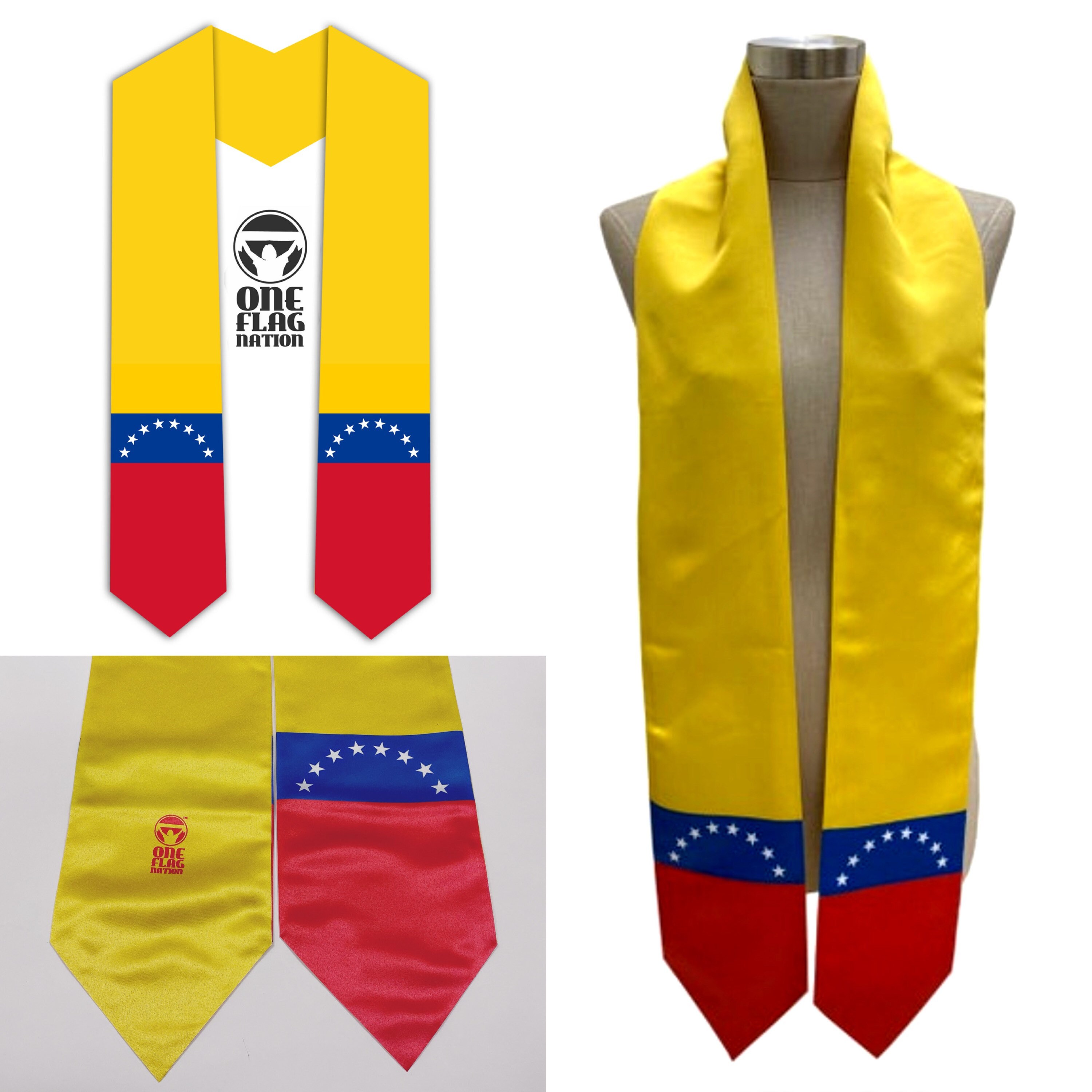 Country Flag Graduation Stole/sash - Venezuela - Etsy