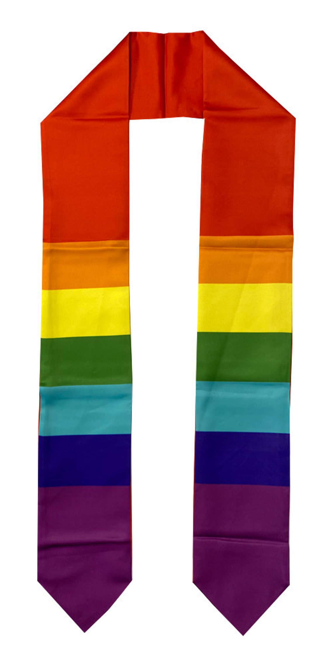 Rainbow Pride LGBT Flag Graduation Stole - Etsy