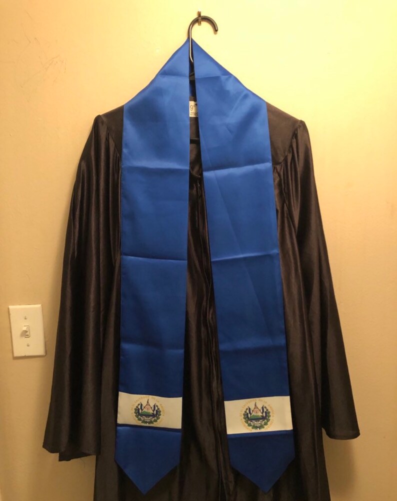 Country Flag Graduation Stole/sash El Salvador | Etsy