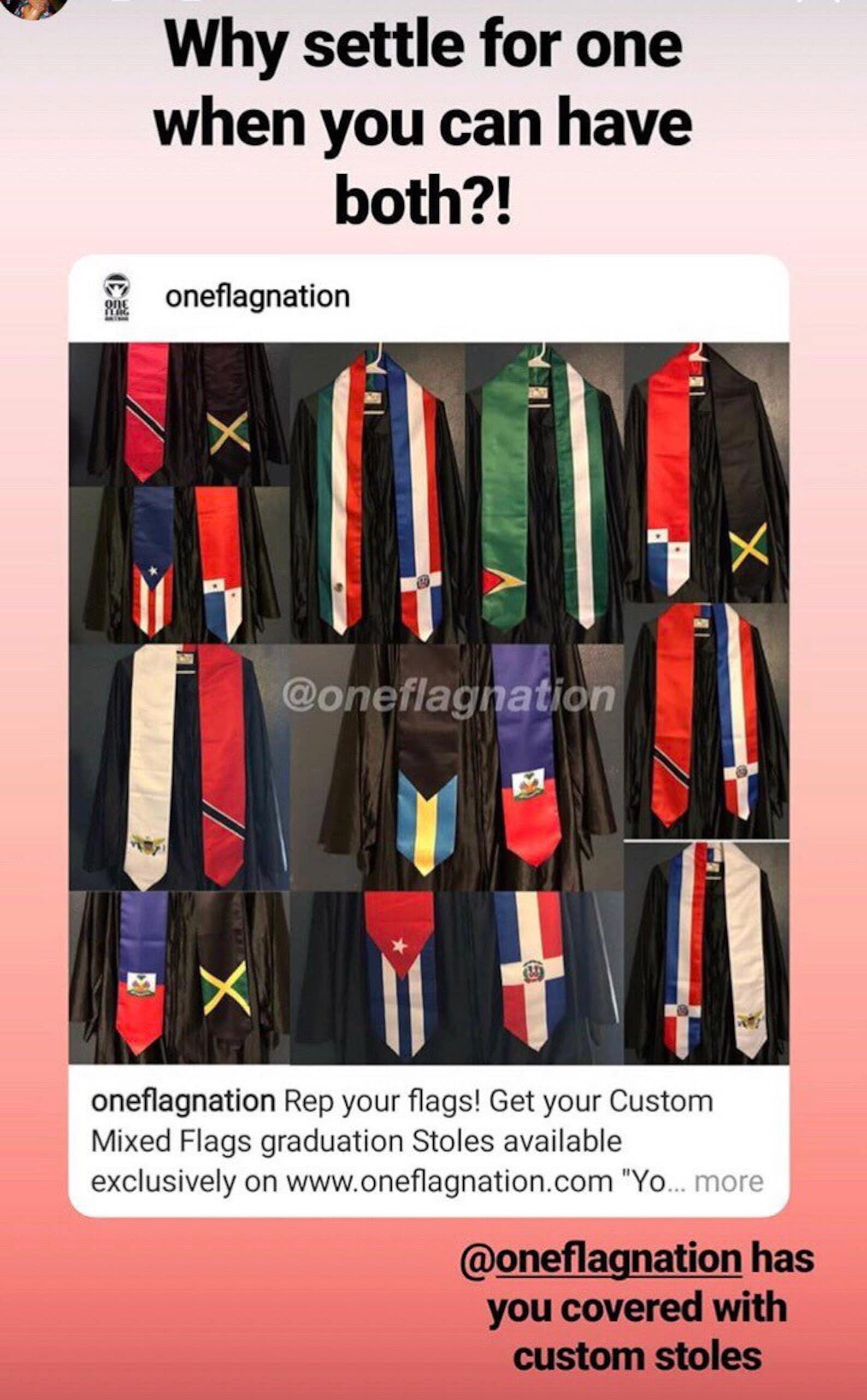 Mixed Country Flag Graduation Stoles/sash - Etsy