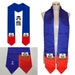 Country Flag Graduation Stole/sash - Haiti, Haitian - Etsy