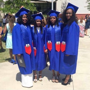 Country Flag Graduation Stole/sash - Haiti, Haitian - Etsy