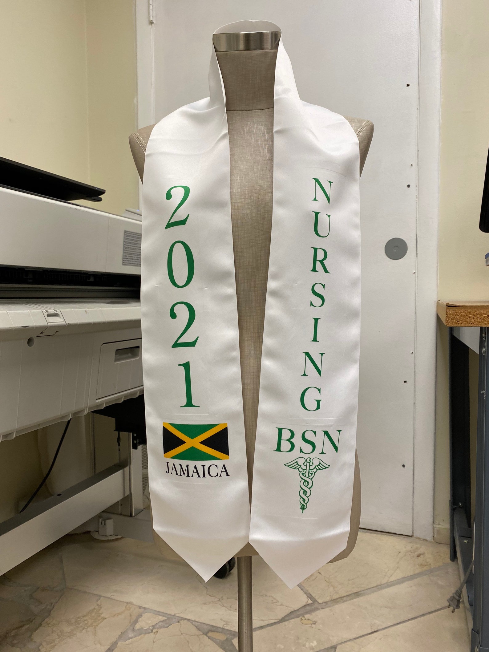Customize Your Graduation Stole/sash (multiple Flags) - Etsy