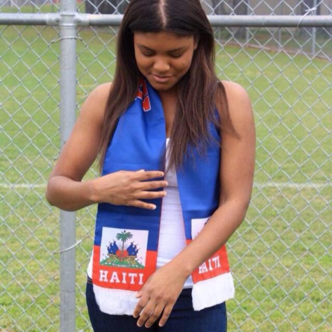 Haiti Haitian Flag Scarf - Etsy