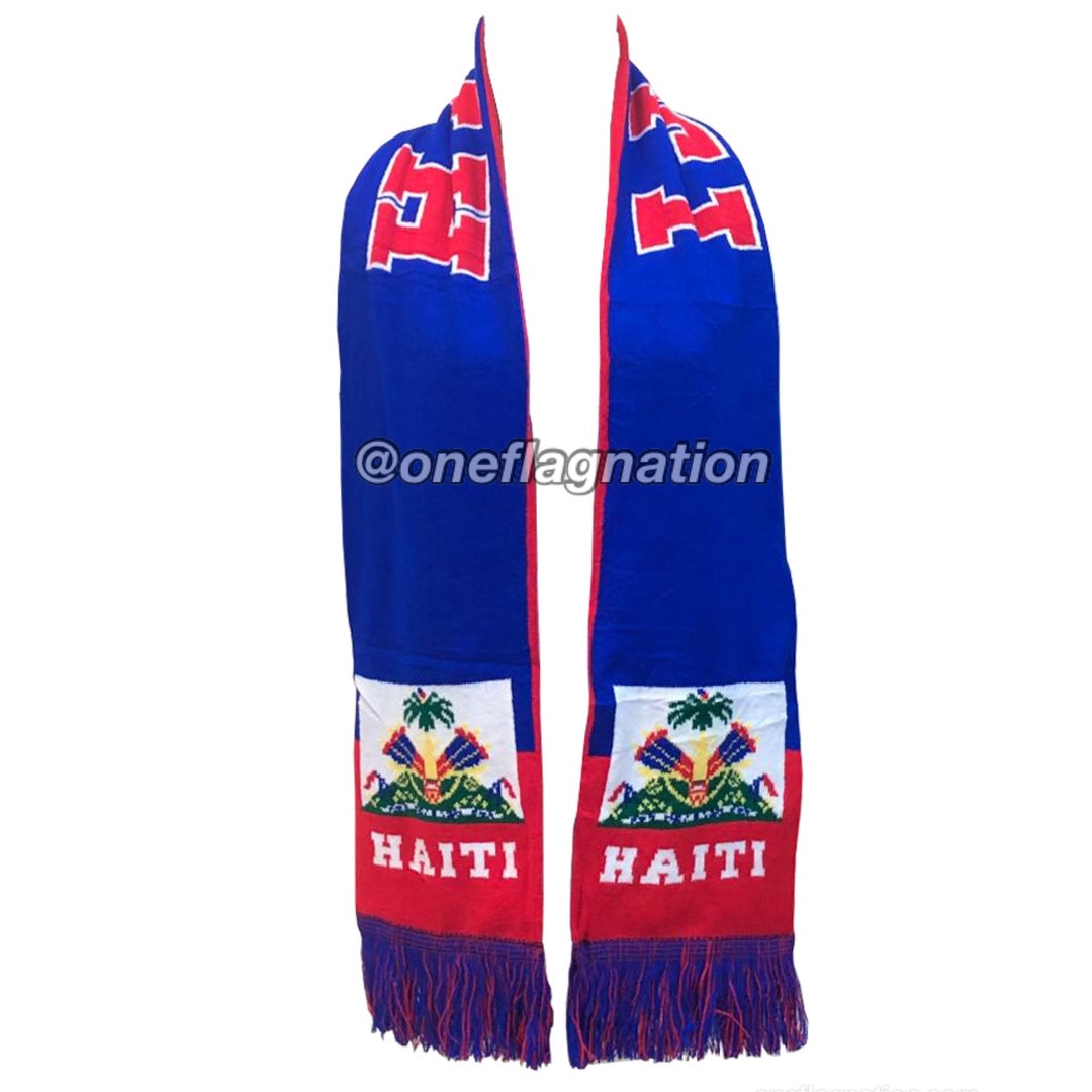 Haiti/haitian Flag Scarf - Etsy