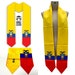 Country Flag Graduation Stole/sash - Ecuador Ecuadorian - Etsy